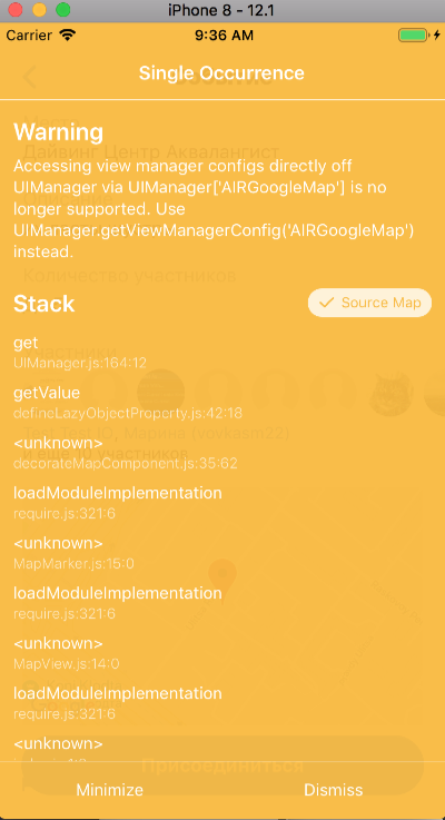 Yellowbox Warning On React Native 0 58 0 Rc 1 · Issue 2620 · React Native Maps React Native